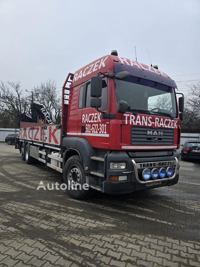 MAN TGA 26.390 kamion s ravnom platformom
