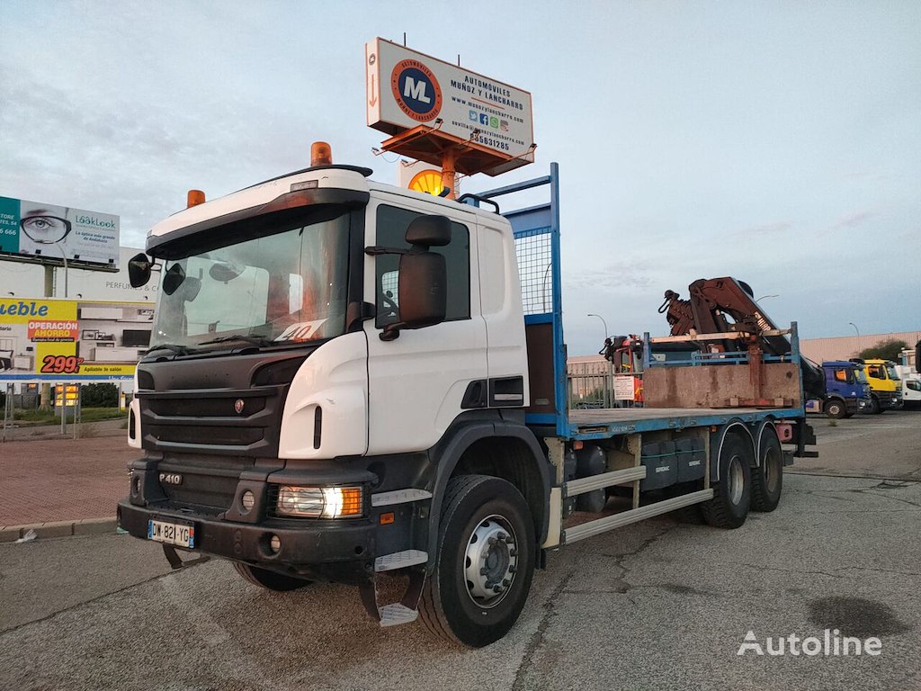 Scania P 410 kamion platforma