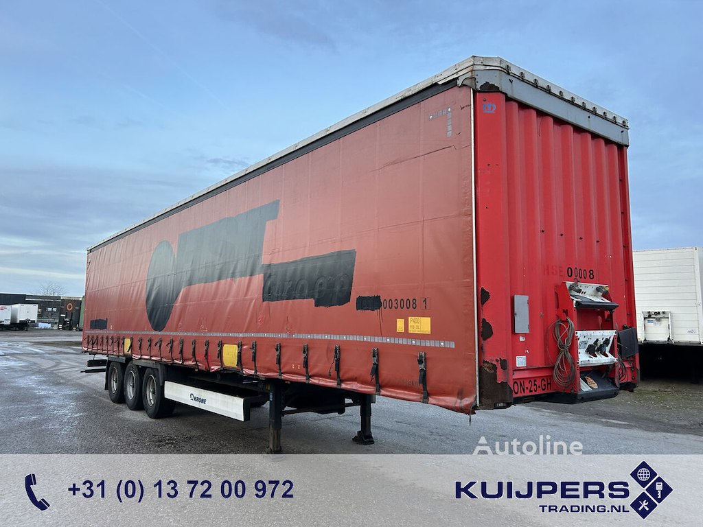 Krone Profi Liner / Curtainside poluprikolica sa kliznom ceradom
