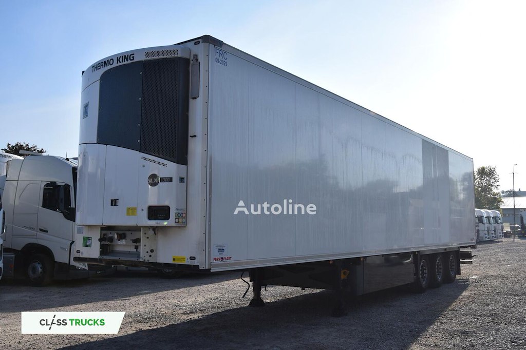 Schmitz Cargobull SKO Double Deck FP 45 ThermoKing SLXi 300 Lifting Axle h2.7m poluprikolica hladnjača