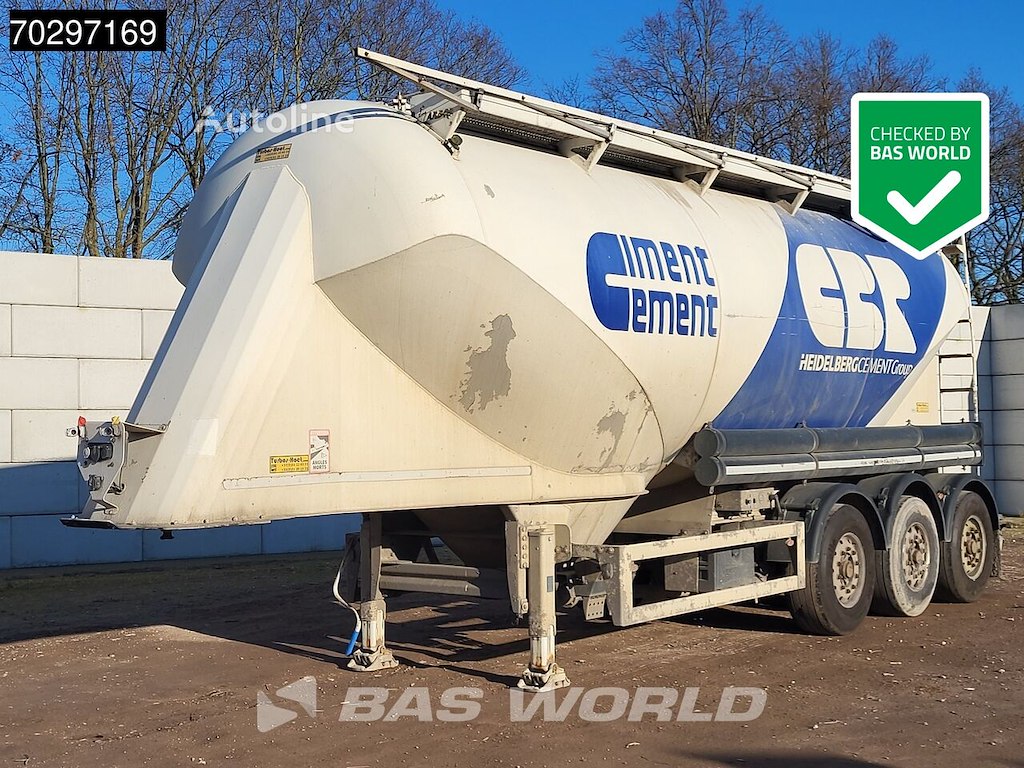 Turbos Hoet SVM 39000L Liftachse Cement cisterna silos