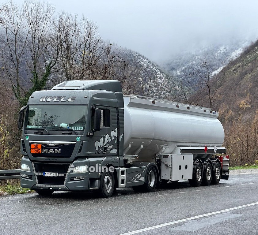 Nova Sinan Tanker-Treyler Fuel tanker Trailer with collector cisterna za goriva i maziva