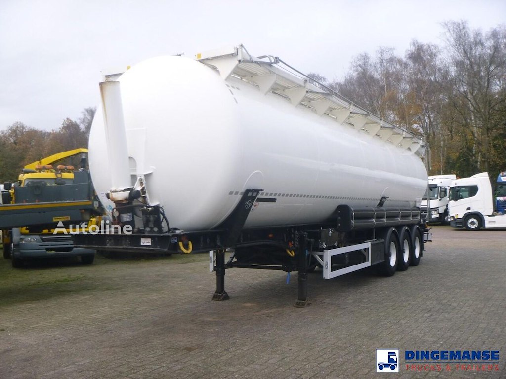 Feldbinder Powder tank alu 63 m3 (tipping) cisterna silos