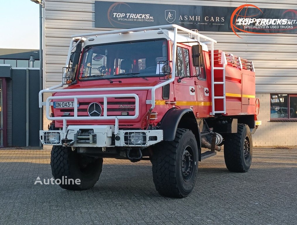 Unimog U 5000 Mercedes Benz -4x4 - (type 437.4) 4000 ltr -Lier, vatrogasno vozilo