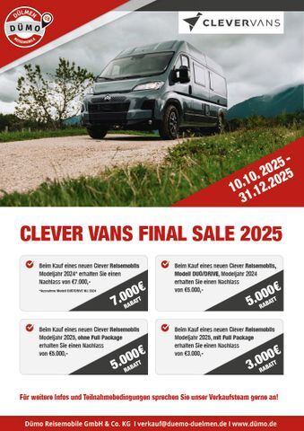 Clever Tour 540 *Model 24/25/*5000€ Preisvorteil* kamper kombi