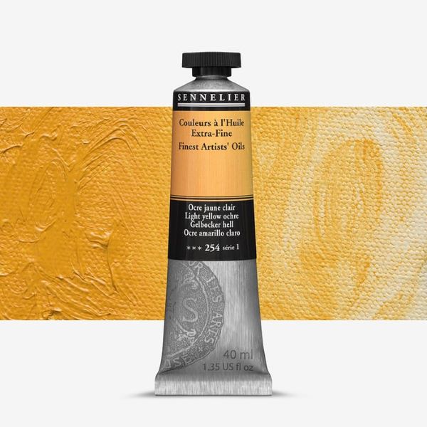Sennelier Extra-fine Oil colour Tube 40 ml - 1,35 fl oz S1 - Light yellow