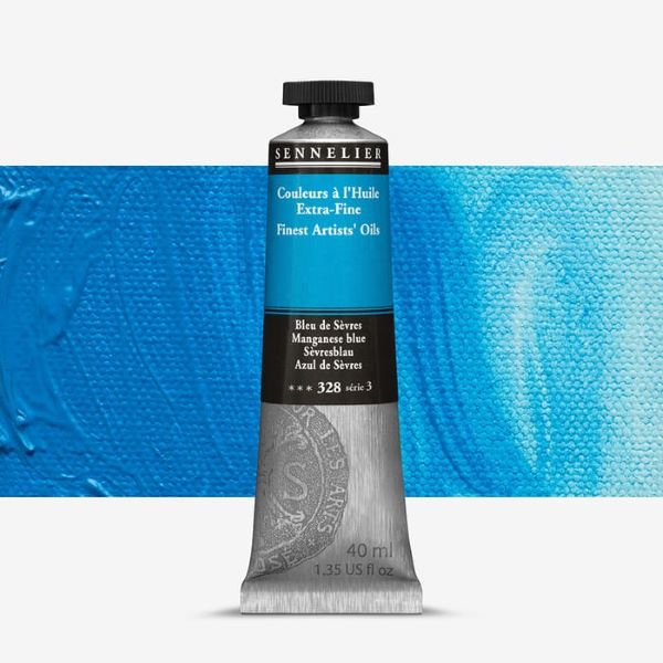 Sennelier Extra-fine Oil colour Tube 40 ml - 1,35 fl oz S3 - Manganese blu