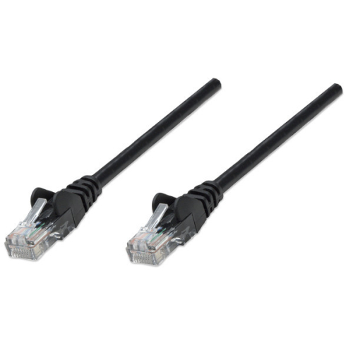 LAN UTP kabl intellinet 320757 Cat5e CCA/Black/2m