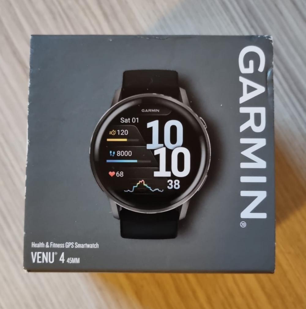 Garmin VENU 4 AMOLED Black 45mm NOV