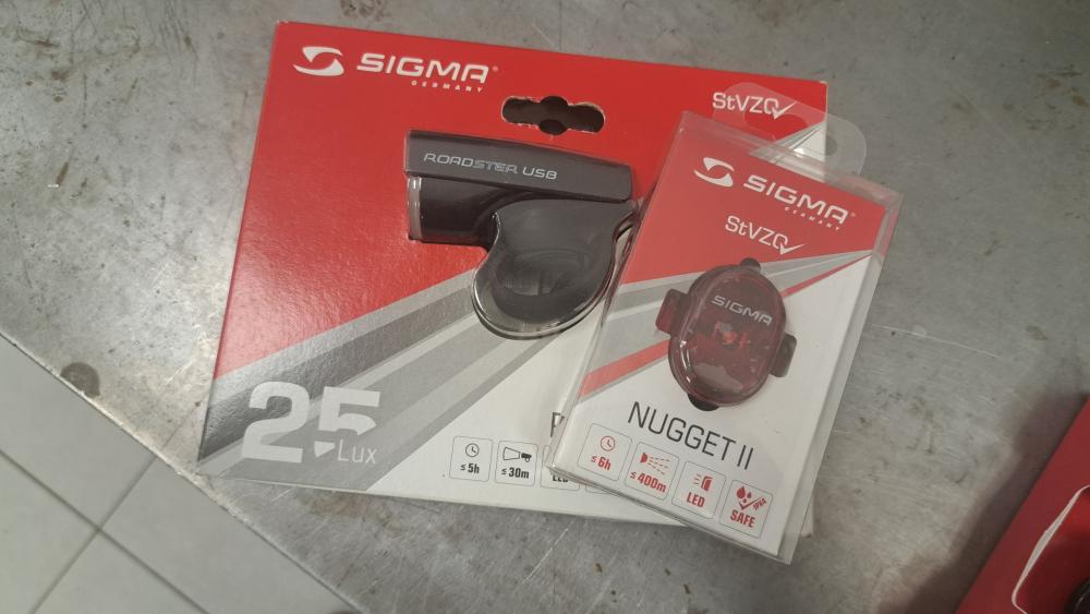 Sigma usb led set Novo.