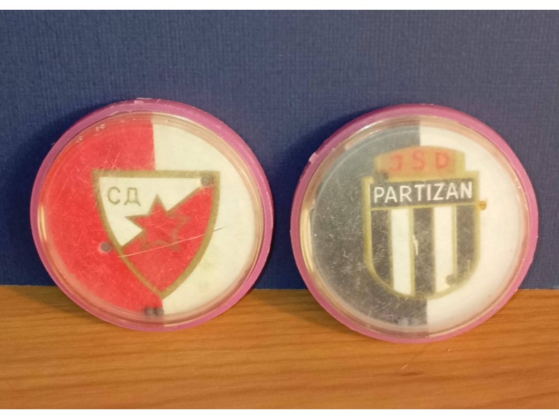 PARTIZAN i ZVEZDA, igračke iz 70-ih