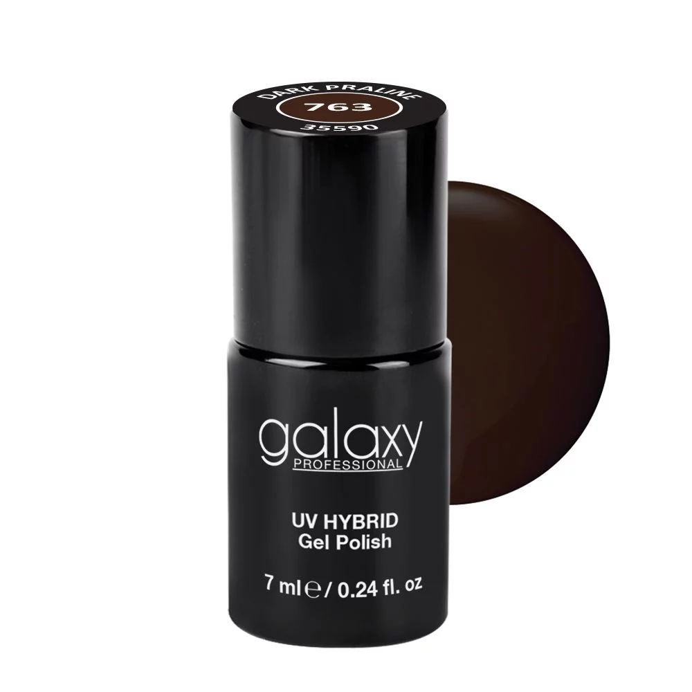 BROWNY – trajni lak za nokte UV/LED Hybrid 7 ml Dark Praline S763
