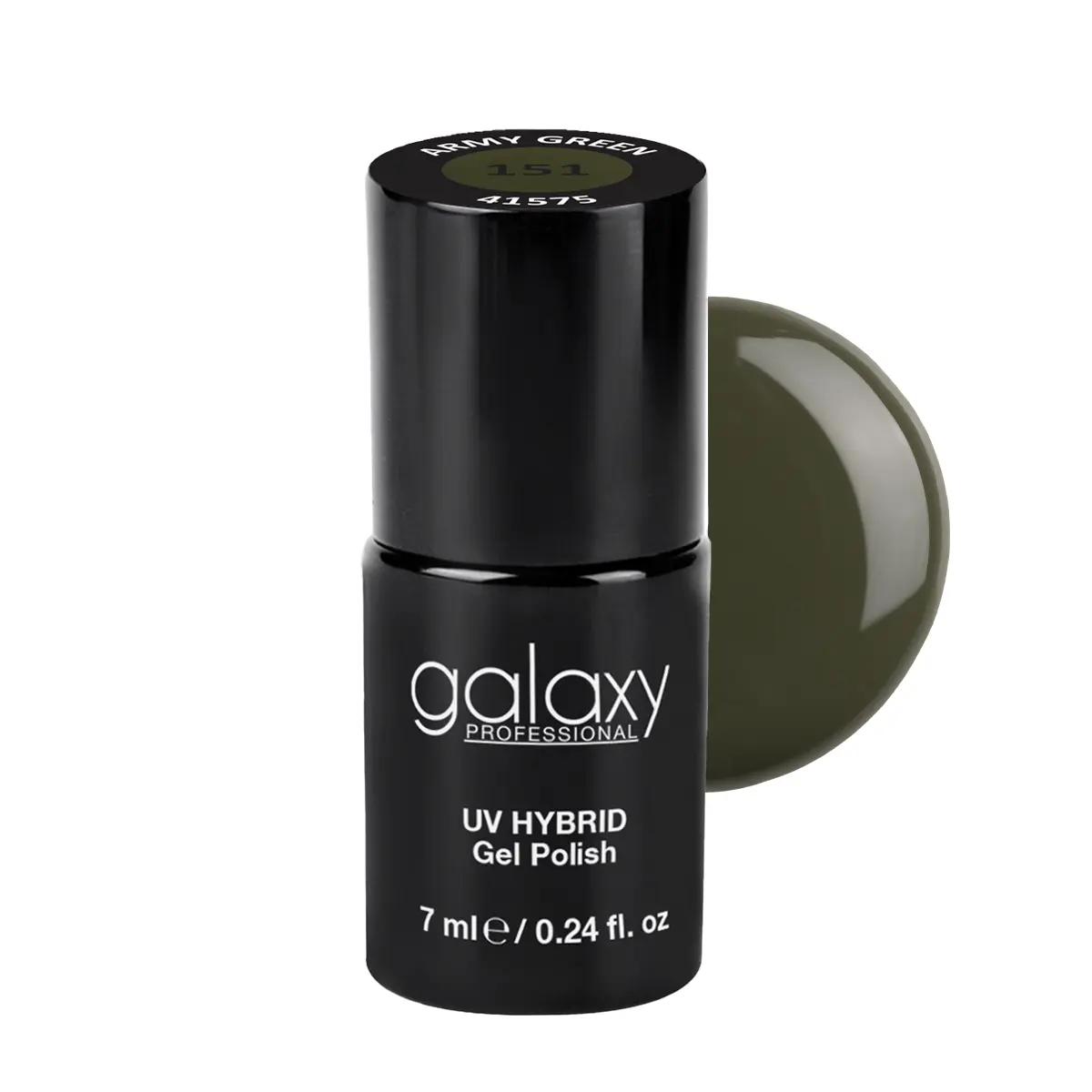 GREENS – trajni lak za nokte UV/LED Hybrid 7 ml Army Green S151