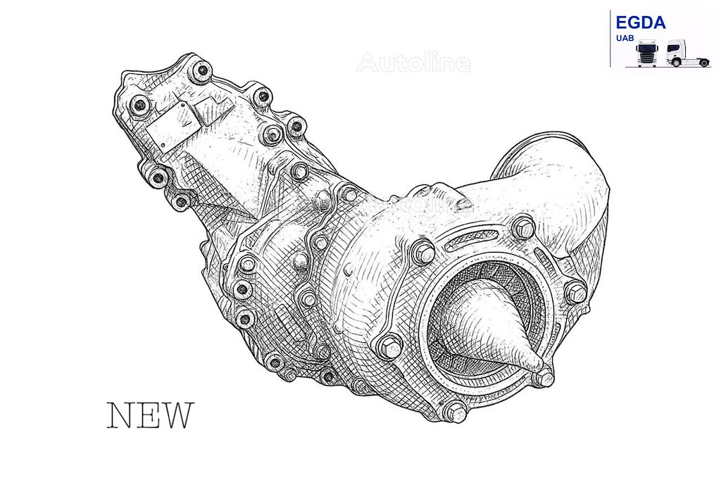 Volvo 24873070 turbokompresor za Volvo tegljača