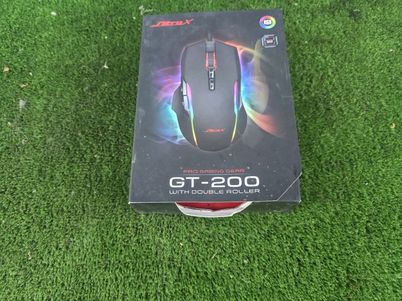 NOVO – Gaming miš NITRO X GT-200 RGB – PRO GAMING GEAR
