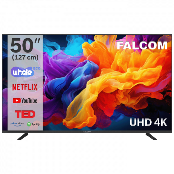 Falcom Televizor Smart LED TV 4K UltraHD 50'' - TV-50LTF024SM WOS