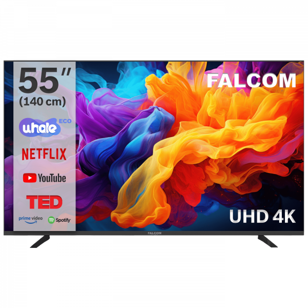 Falcom Televizor Smart LED TV 4K UltraHD 55'' - TV-55LTF024SM WOS