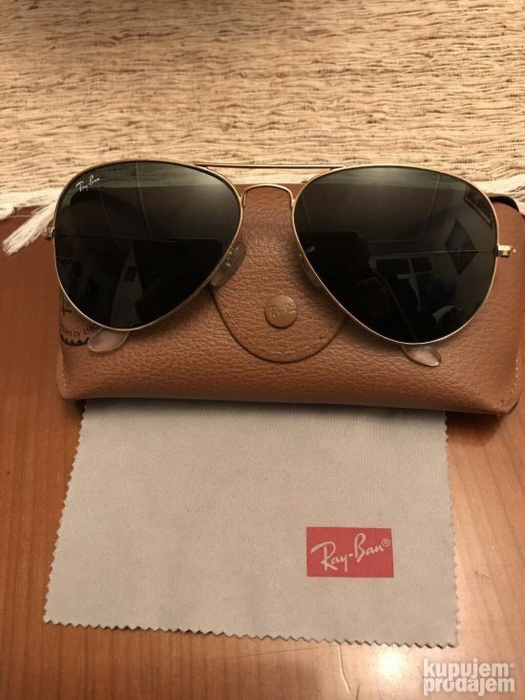 Original Ray Ban AVIATOR naocare Model RB 3025 Velicina 58-14 Made in