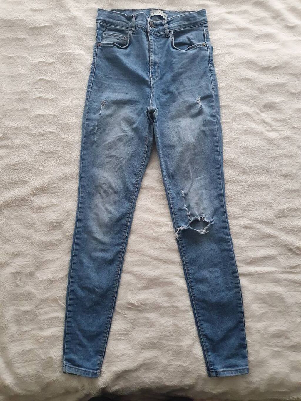 Lc Waikiki poderane slim fit farmerke 26/36. Struk 32 cm, dubina