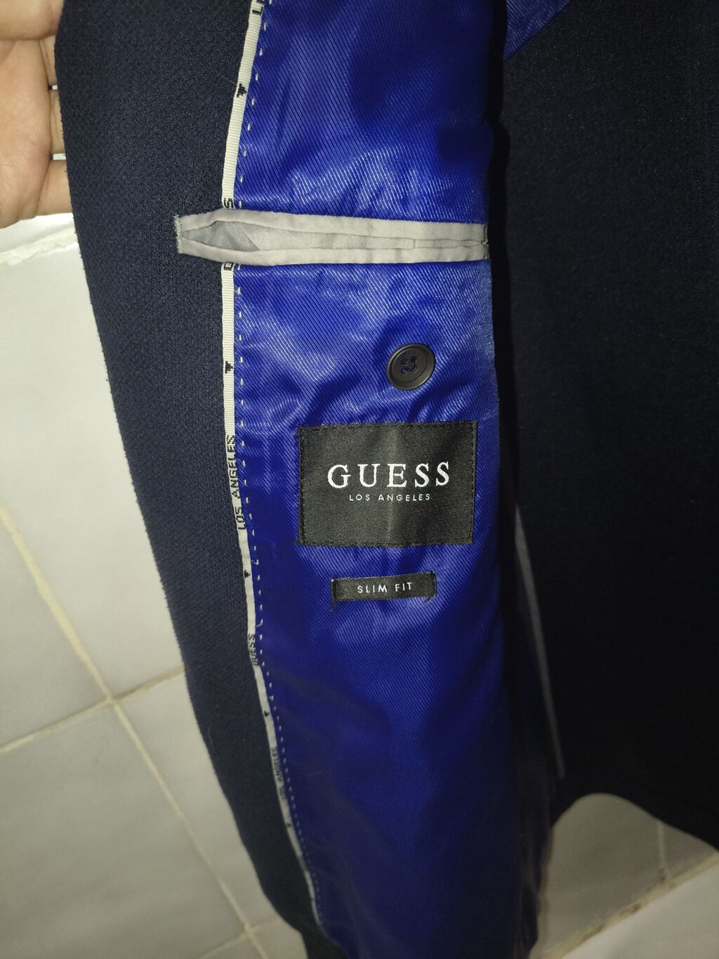 GUESS Los Angeles muški sako – Slim Fit - Model: Slim Fit, moderan
