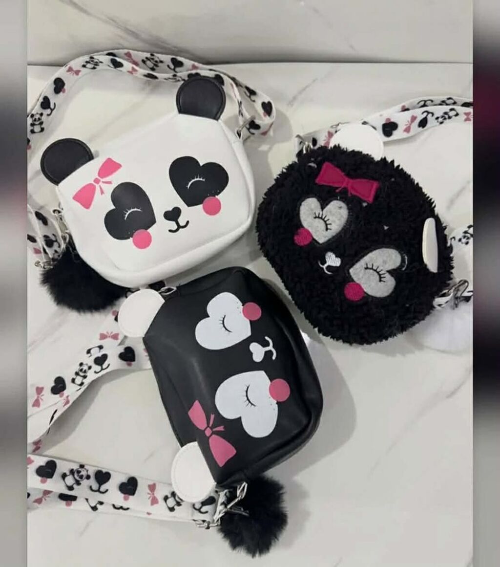 ✨Dečije torbice preko ramena – panda motiv 2600 din