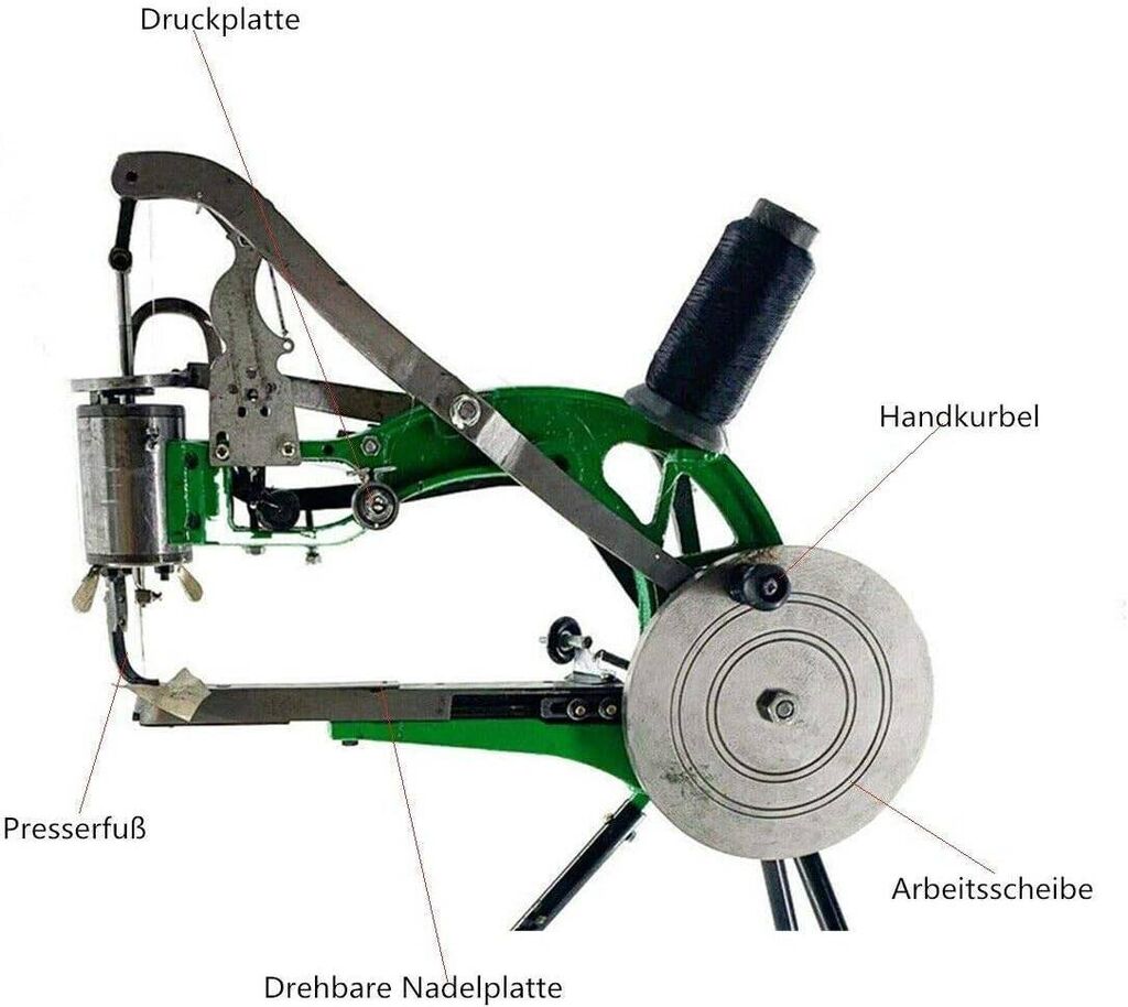 Ručna mašina za šivenje kože i guma – za popravku i izradu obuće
