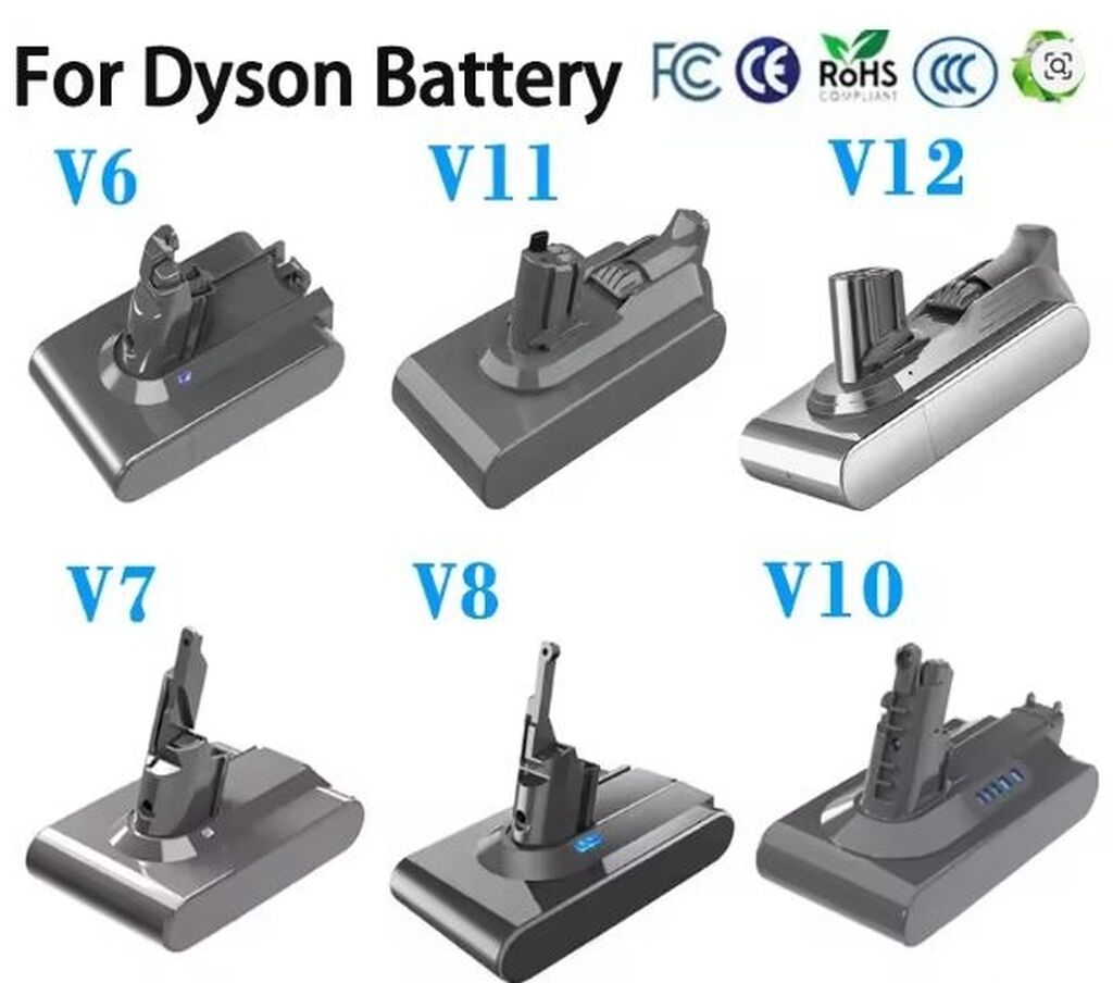 Rezervna baterija za Dyson bežične usisivače - Kompatibilnost: serije