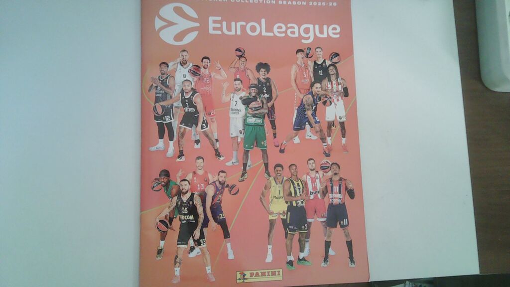 Panini EuroLeague album – sezona 2025/26 - Oficijelni Panini album za