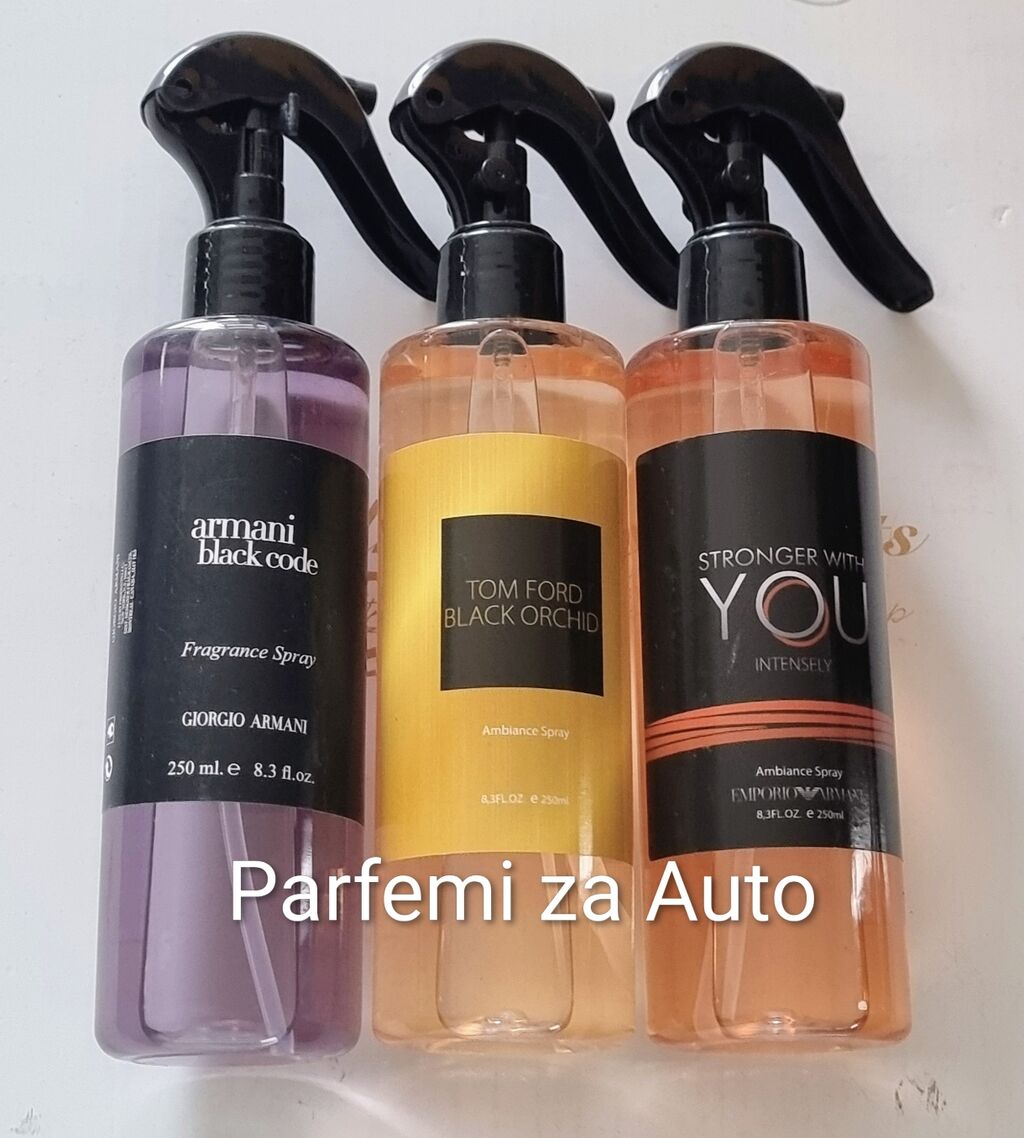 Parfemi za auto – sprejevi za osvežavanje ambijenta, 250 ml -