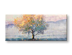 Oslikana Zidna Slika STROM 1 Deo CFAZH6431E1 - 120x50 Cm