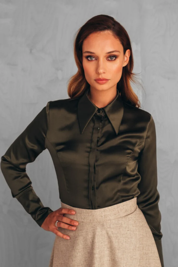 Office Silk Shirt