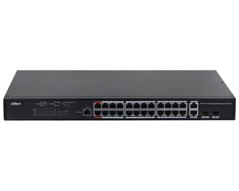 DAHUA_ PFS4226-24GT-370 26-Port Managed Gigabit Switch with 24-Port PoE