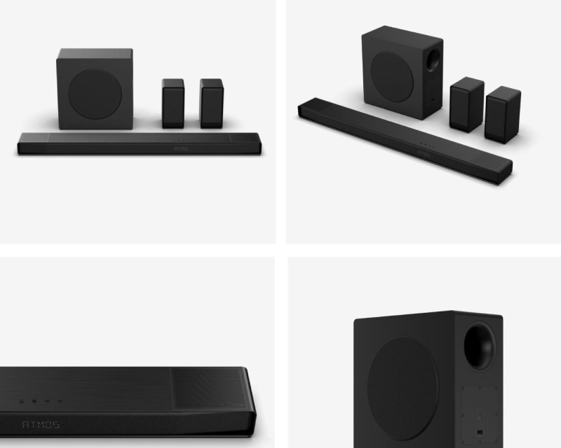 HISENSE AX5140Q Dolby Atmos soundbar sa bežičnim subwooferom crni