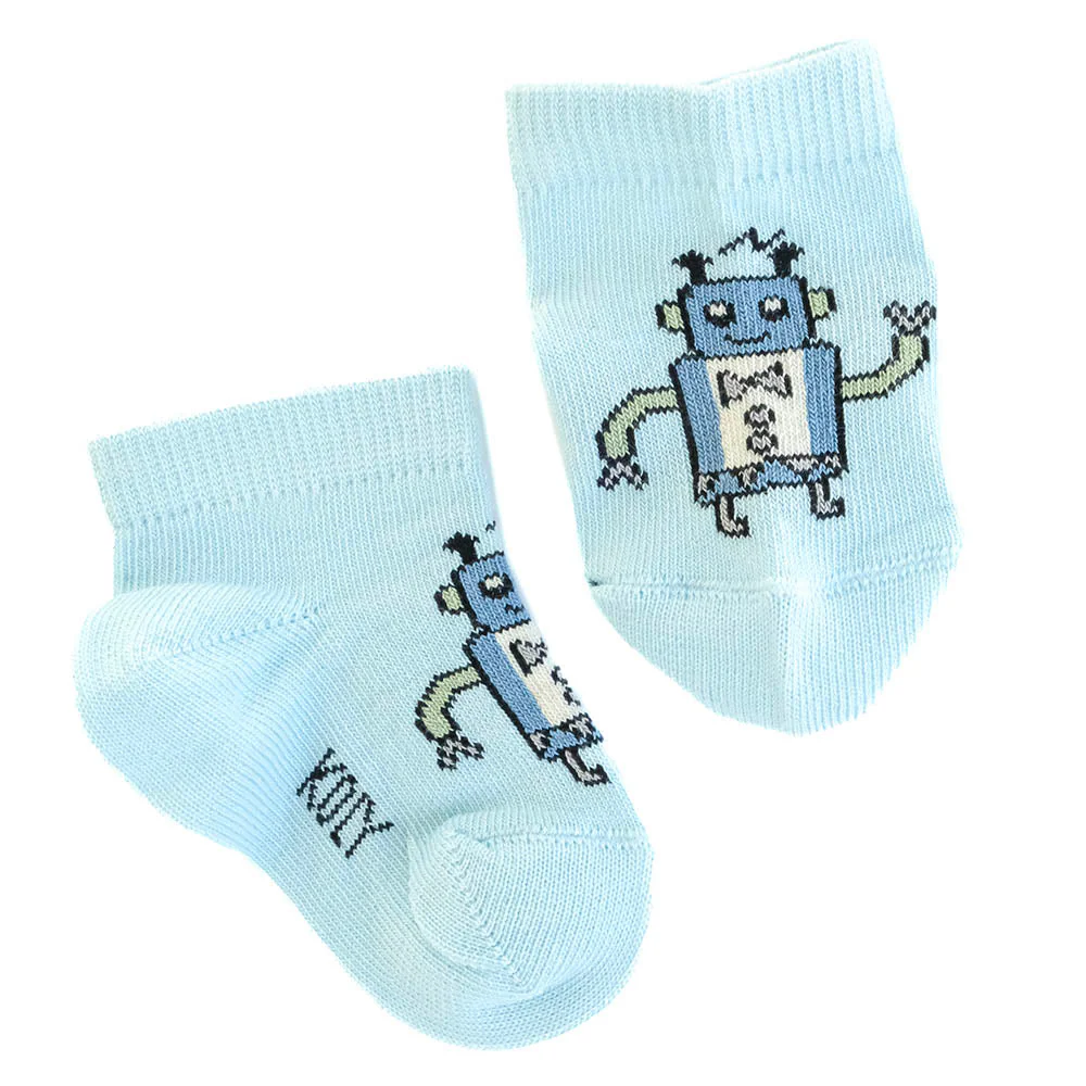 Roboto baby socks