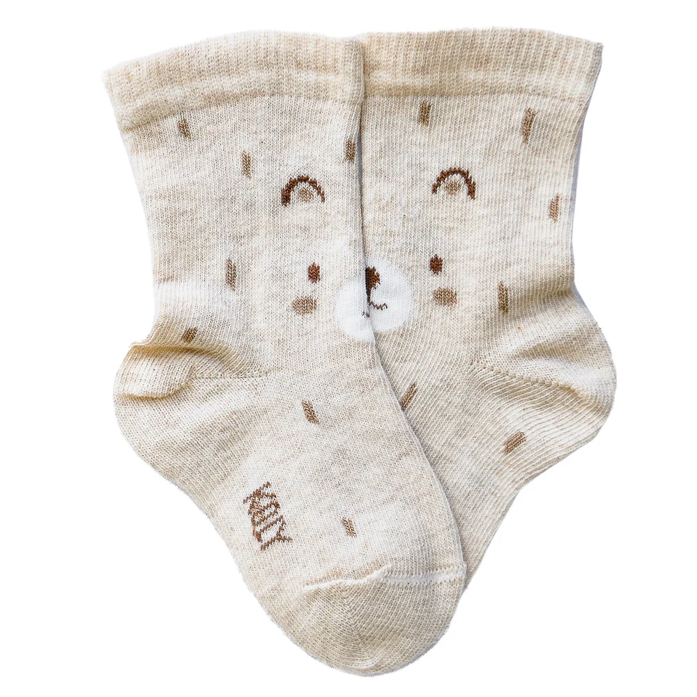 Sweet teddy bear socks