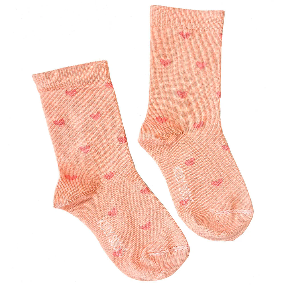 Socks with hearts