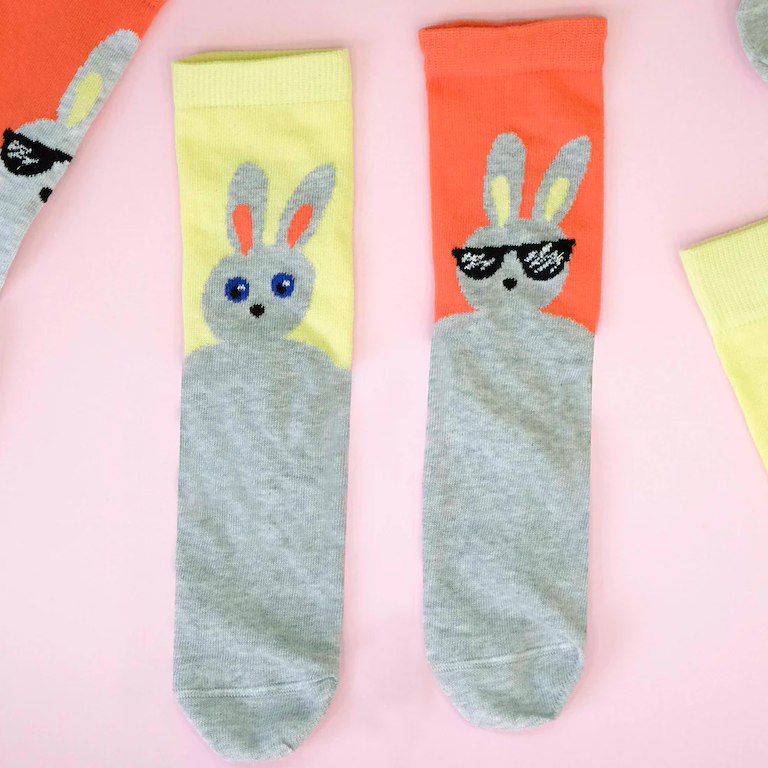 Cool bunny socks