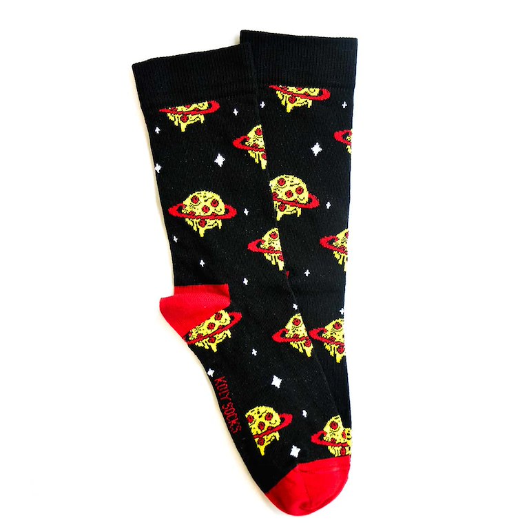 Astro pizza socks