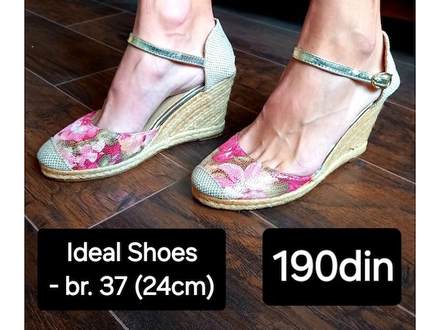 Ideal Shoes sandale platforme br. 37