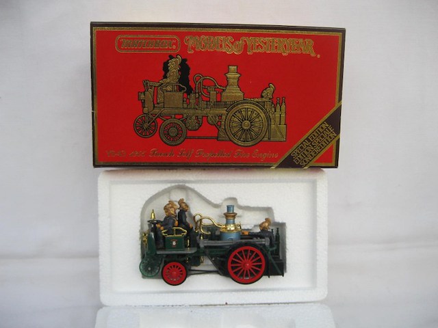 matchbox models of yesteryear busch self propelled fire
