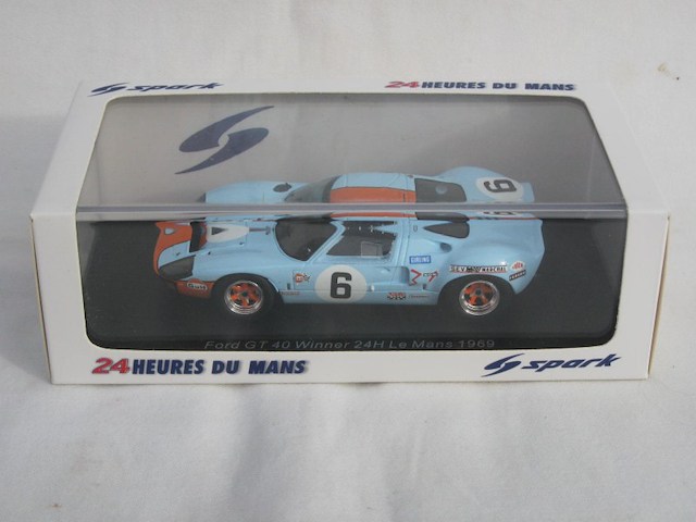 1:43 spark ford GT40