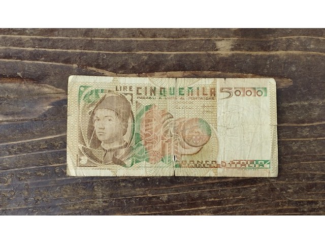 ITALIJA 5000 LIRA 1980