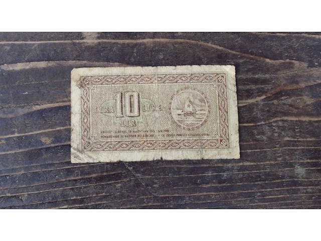 ISTRA 10 LIRA 1945
