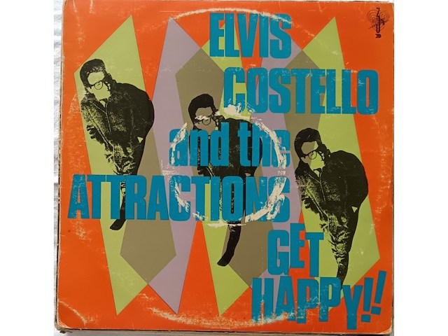 ELVIS  COSTELLO &;; ATTRACTIONS  -  Get  Happy