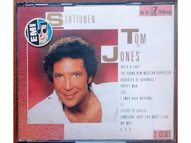 2CD*: TOM JONES - Stationen - 24 Hits (1990) PERFEKTAN