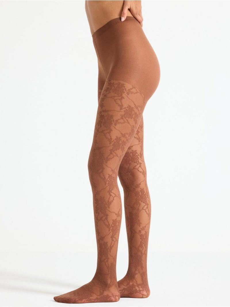 Helanke – Tights in lace 30 denier