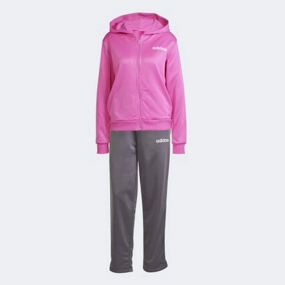 Adidas Ženska komplet trenerka Linear ts, Roze-siva