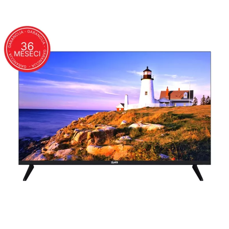 LED TV Zeus 32 ZE32T2 1366×768/HD Ready/Wi-Fi/DVB-T2/frameless