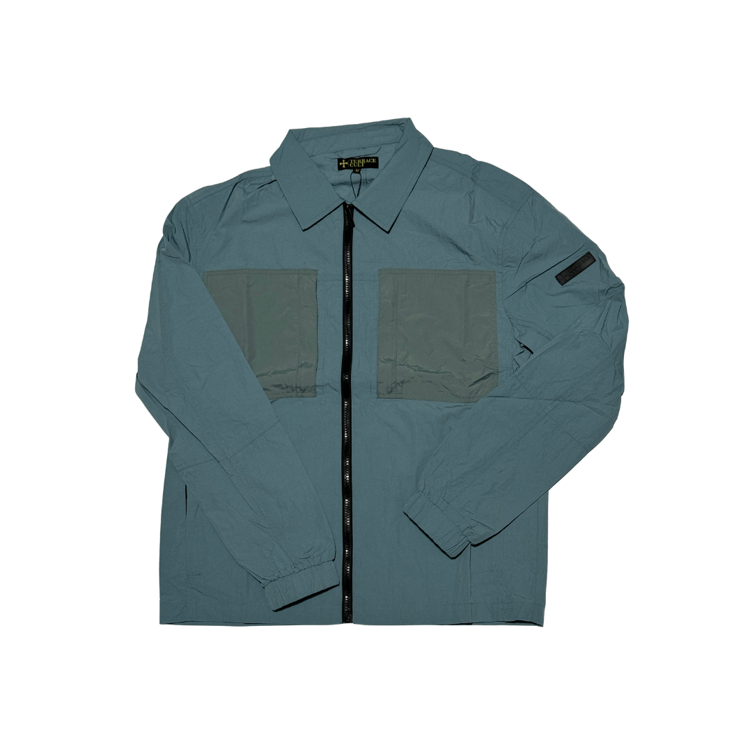 TERRACE CULT BRASCO OVERSHIRT JAKNA PLAVA