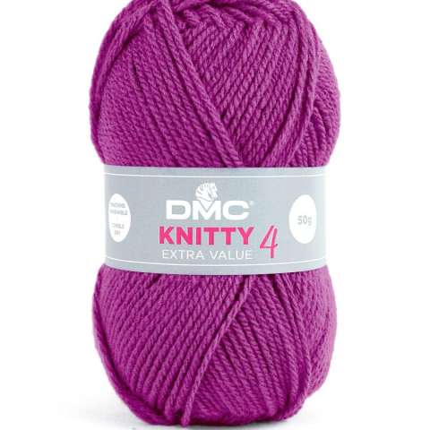 DMC KNITTY4 PINK 100GR 100% POLYAMIDE